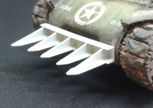 PanzerArt RE35-575 T1 “Rhino device” for US tanks pattern 1