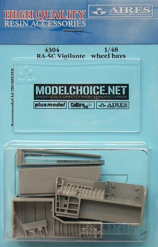 Aires 4304 RA-5C Vigilante wheel bay Hasegawa