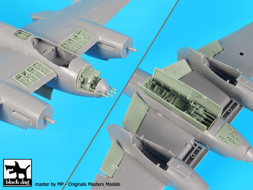 Black Dog A72052 De Havilland Mosquito Mk VI Big Set For Tamiya