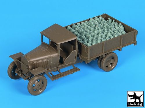 Black Dog T48067 Russian 1.5 ton Cargo Truck accessories set for Tamiya