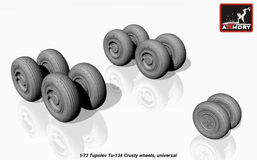 Armory Models Group AW72042 Tupolev Tu-134 wheels