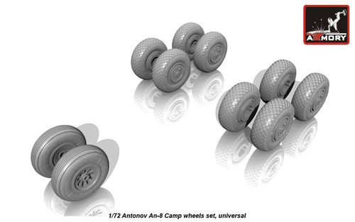 Armory Models Group AW72027 Antonov An-8 wheels
