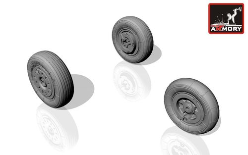 Armory Models Group AW72022 Yakovlev Yak-38 Forger wheels