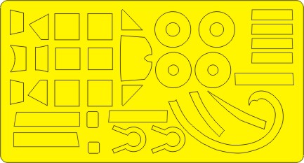New Ware AM0386 Messerschmitt Bf109G-6 BASIC kabuki masks for Tamiya