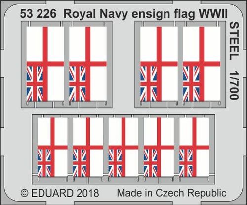 Eduard 53226 Royal Navy ensign flag WWII STEEL
