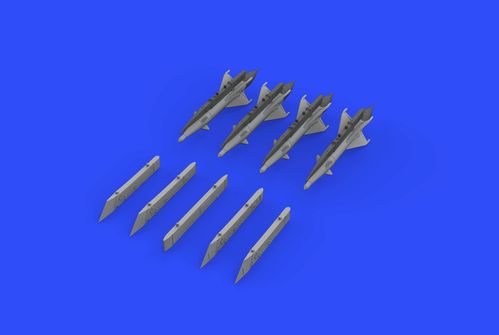 Eduard 672192 RS-2US missiles w/ pylons for MiG-21 EDUARD