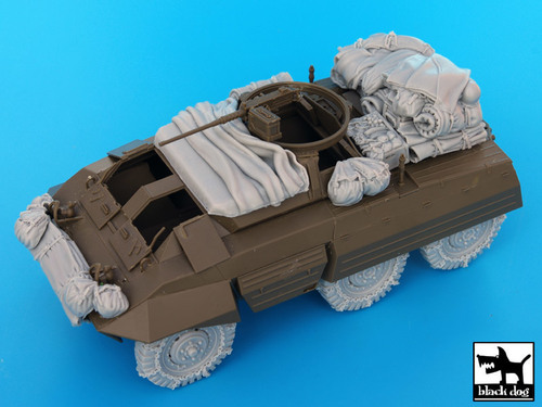 Black Dog T35047 US M 20 big accessories set for Tamiya