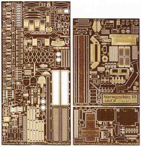 Part P35-005 Sturmgeschutz III Ausf. B Italeri / Dragon
