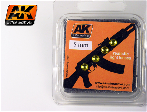AK-Interactive 220 Amber 5mm