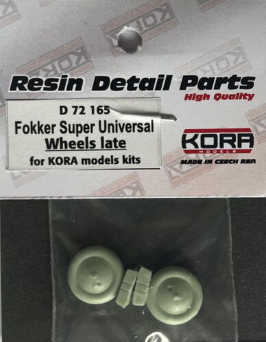 Kora Models D72165 Fokker Super Universal (Wheels Late) (For Kora Kits)