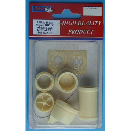AML A48031 Dassault Mirage IIIE / V - exhaust nozzle (designed to be used with Italeri kits)