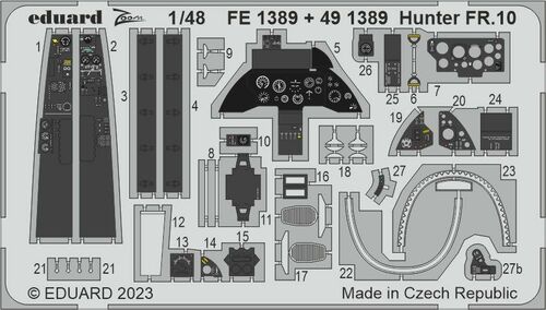 Eduard 491389 Hunter FR.10 AIRFIX