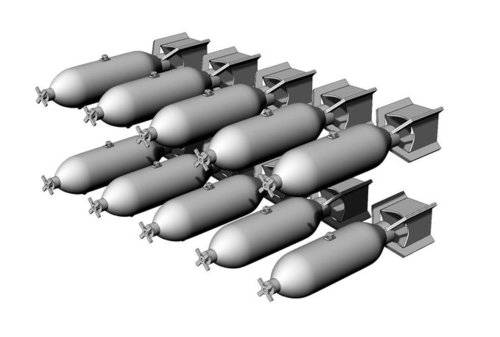 Brengun L48165 US GP 100lb AN-M30A1 bombs