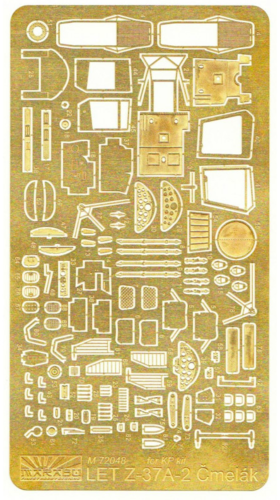 Marabu Finest Hobby Designs M72048 LET Z-37 A-2 Čmelák