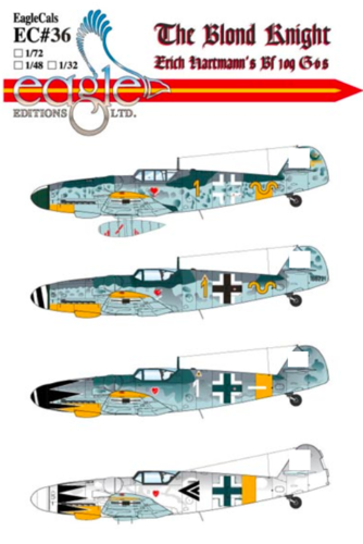 Eagle Editions D36-72 The Blond Knight Bf 109 G-6s