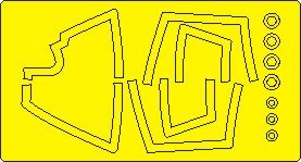 New Ware AM1001 Su-27K Sea Flanker w/Kh-41 Moskit BASIC kabuki masks for Minibase