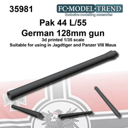 FC ModelTrend 35981 Pak 44 L/55 gun for Jagdtiger