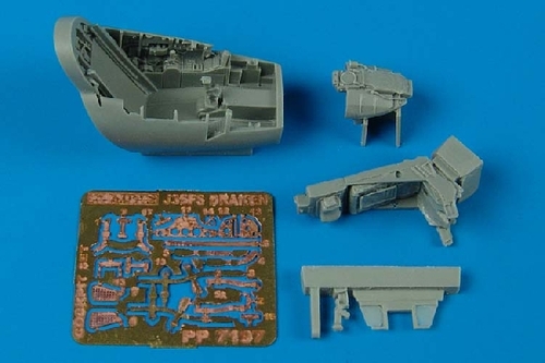 Aires 7197 J35FS Draken cockpit set Hasegawa