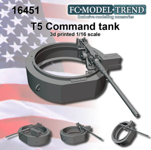 FC ModelTrend 16451 T5 Stuart command tank