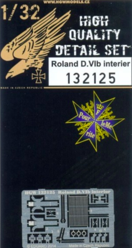 HGW Models 132125 Roland D.VIb - Interior
