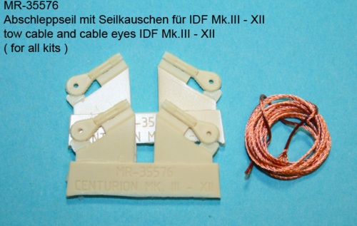 MR Modellbau 35576 Tow cable for M60 Patton Magach