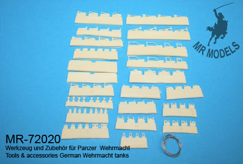 MR Modellbau 72020 Tools & accessories German Wehrmacht tanks