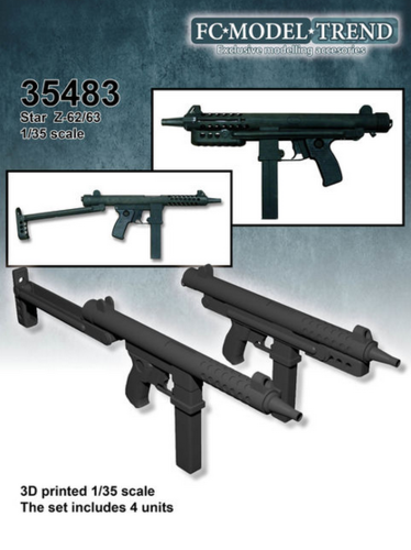 FC ModelTrend 35483 Sub machine gun Star Z62/63
