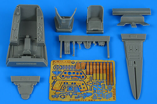Aires 2253 Fw 190A-8 cockpit set HASEGAWA