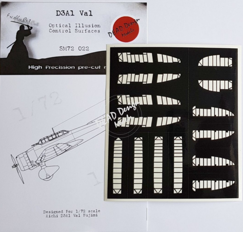 DEAD Design Models SM72022 D3A1 Val Control Surfaces