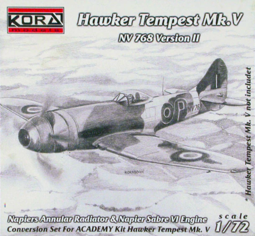 Kora Models C7202 Tempest Mk.V. EN768 II ver.