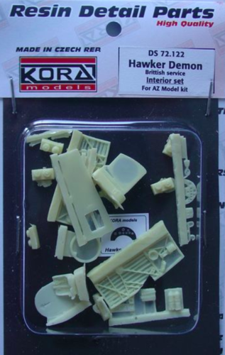 Kora Models DS72122 Hawker Demon - British - Interior set