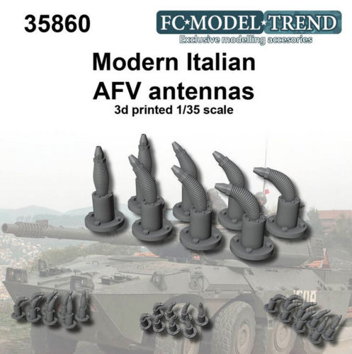 FC ModelTrend 35860 Modern Italian AFV antennas