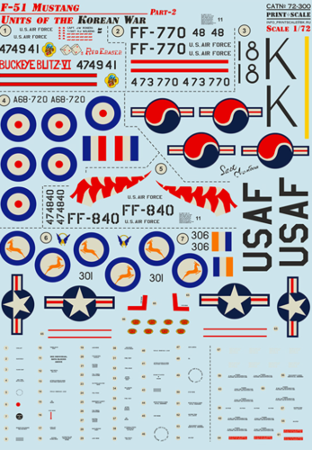 Print Scale 72-300 F-51 Mustang Part 2