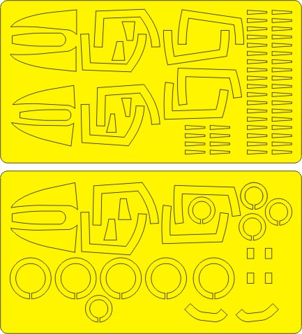 New Ware AM0329 F-4 C/D Phantom II EXPERT kabuki masks for Hasegawa