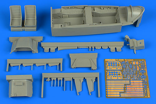 Aires 2214 T-28B Trojan cockpit set - trainer version KITTY HAWK