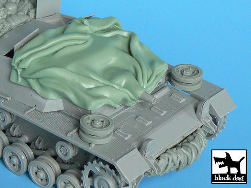 Black Dog T35010 Canvas for Stug III CD for Dragon