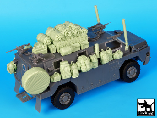Black Dog T35064 Australia Bushmaster accessories set for Showcase models