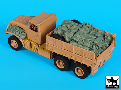 Black Dog T35157 US White 666 accessories set for Hobby Boss