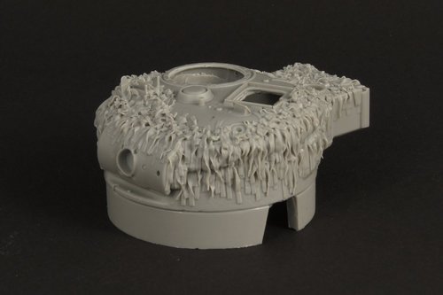 PanzerArt RE35-300 Sherman Firefly turret with Hessian net