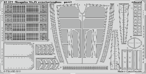 Eduard 32377 Mosquito Mk.IV exterior/engines HKM 01E015