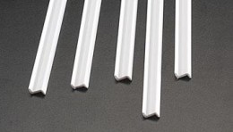 Plastruct 90595 Kształt "Z" 6.4mm x 3.7mm x 1mm - 600mm 1szt / 1 piece