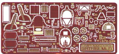 Part S72-029 Spitfire Mk. IX Hasegawa