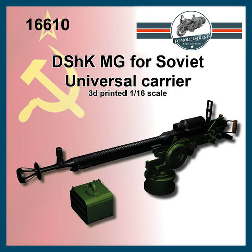 FC ModelTrend 16610 DShK MG For Soviet Universal Carrier