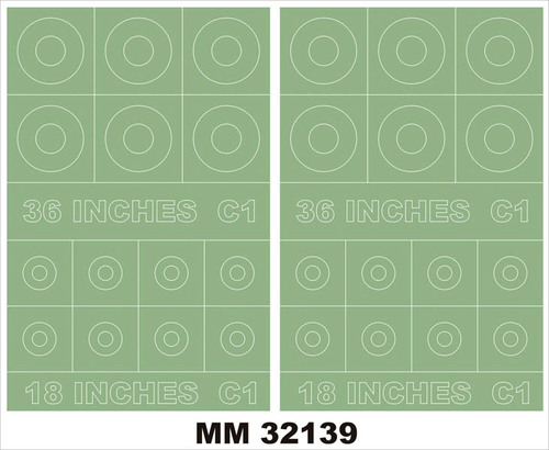 Montex MM32139 RAF Roundels Type C1 36,18 Inches
