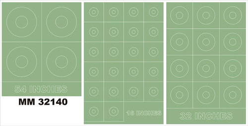 Montex MM32140 RAF SEAC ROUNDELS 54,32,16 Inches