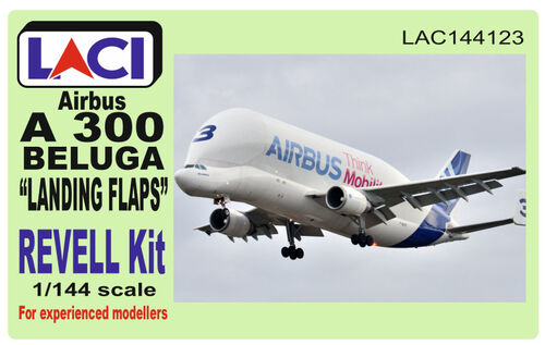 LACI 144123 Airbus A300-600 Beluga Landing Flaps for Revell Kit