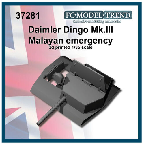 FC ModelTrend 37281 Daimler Dingo Mk.III - Malayan Emergency (3D-printed)
