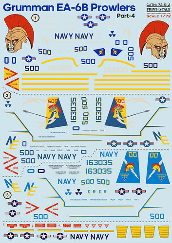 Print Scale 72-512 Grumman EA-6B Prowlers Part 4