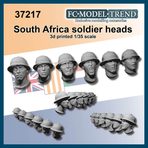 FC ModelTrend 37217 South Africa Soldier Heads