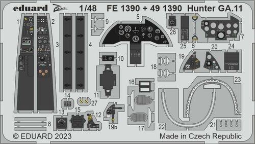 Eduard 491390 Hunter GA.11 AIRFIX